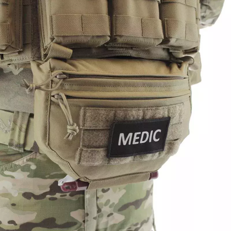 Drop Down Utility Pouch Noir