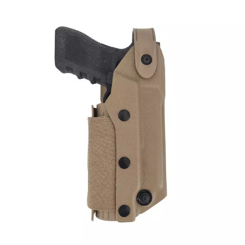 Holster droitier Zoom VKZ8 Glock 17/19/22/23 et lampe/laser - Vega Holster