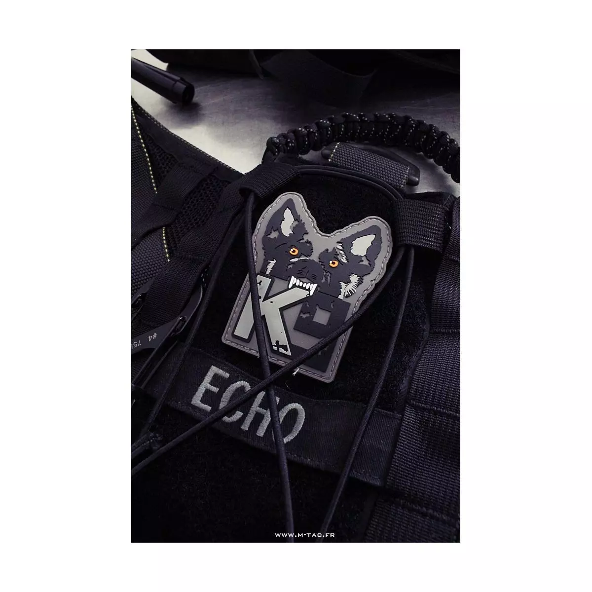 Patch K9 Model 2 Noir - M-Tac