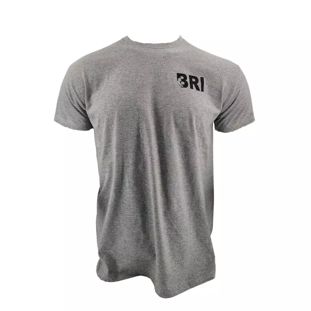 T-shirt BRI classique gris - Amicale BRI Paris