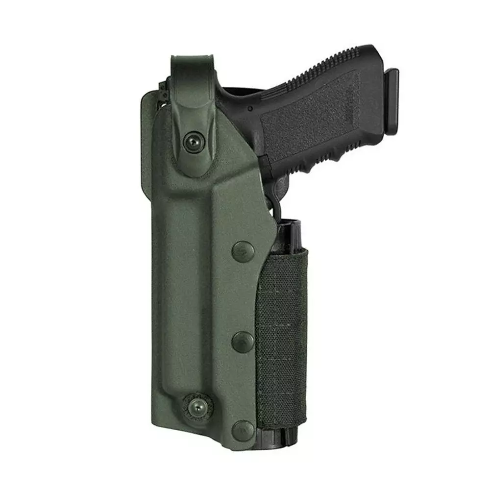 Holster gaucher Zoom VKZ8 Glock 17/19/22/23 et lampe/laser - Vega Holster