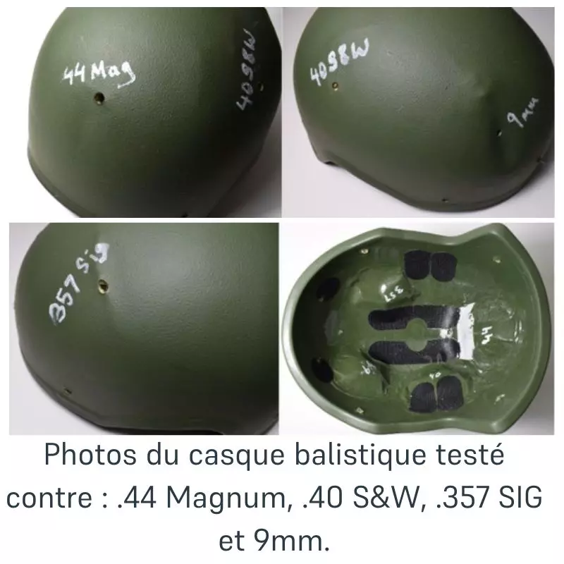 Casque Balistique MICH Low-Cut PGD - Protection Group Denmark
