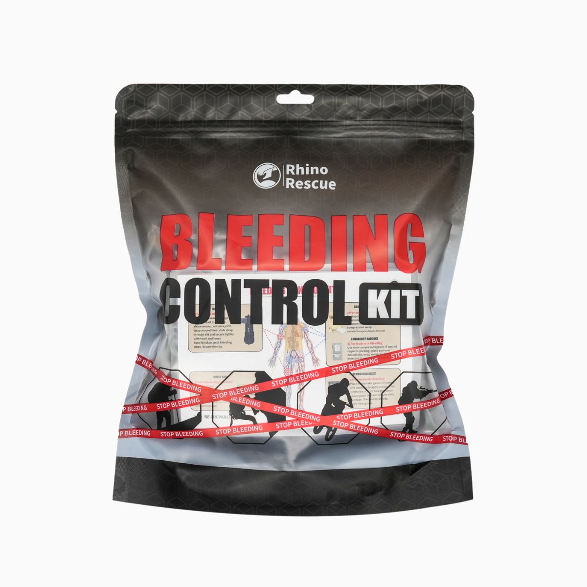 Kit Bleeding control - 9pcs - Rhino Rescue