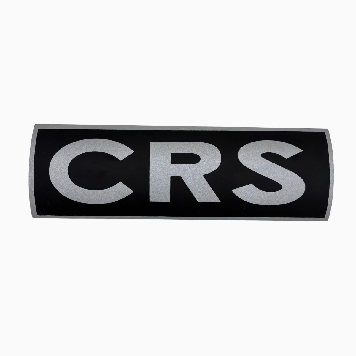 Bandeau rétro-réfléchissant CRS – Fond noir – Plusieurs tailles